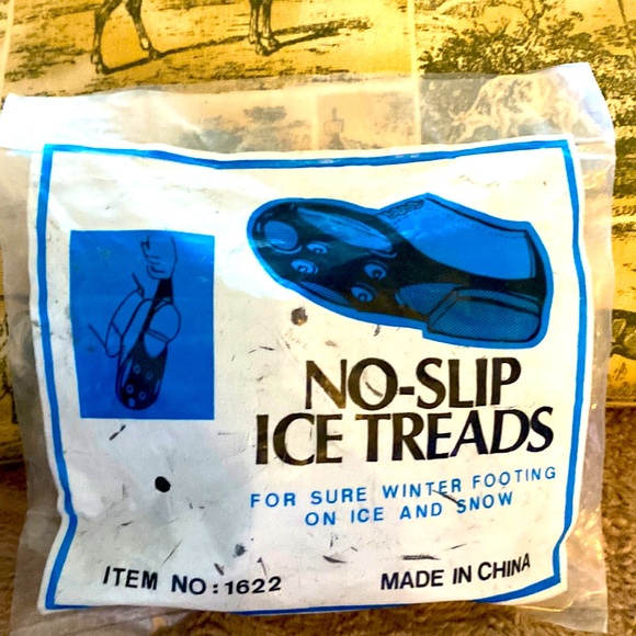 Source Unknown | Shoes | New Vintageladies Noslip Rubber Ice Treads ...